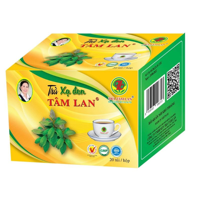 [DATE MỚI] TRÀ XẠ ĐEN TÂM LAN (20 TÚI LỌC/HỘP/80GAM) x 2 HỘP (T2 ...