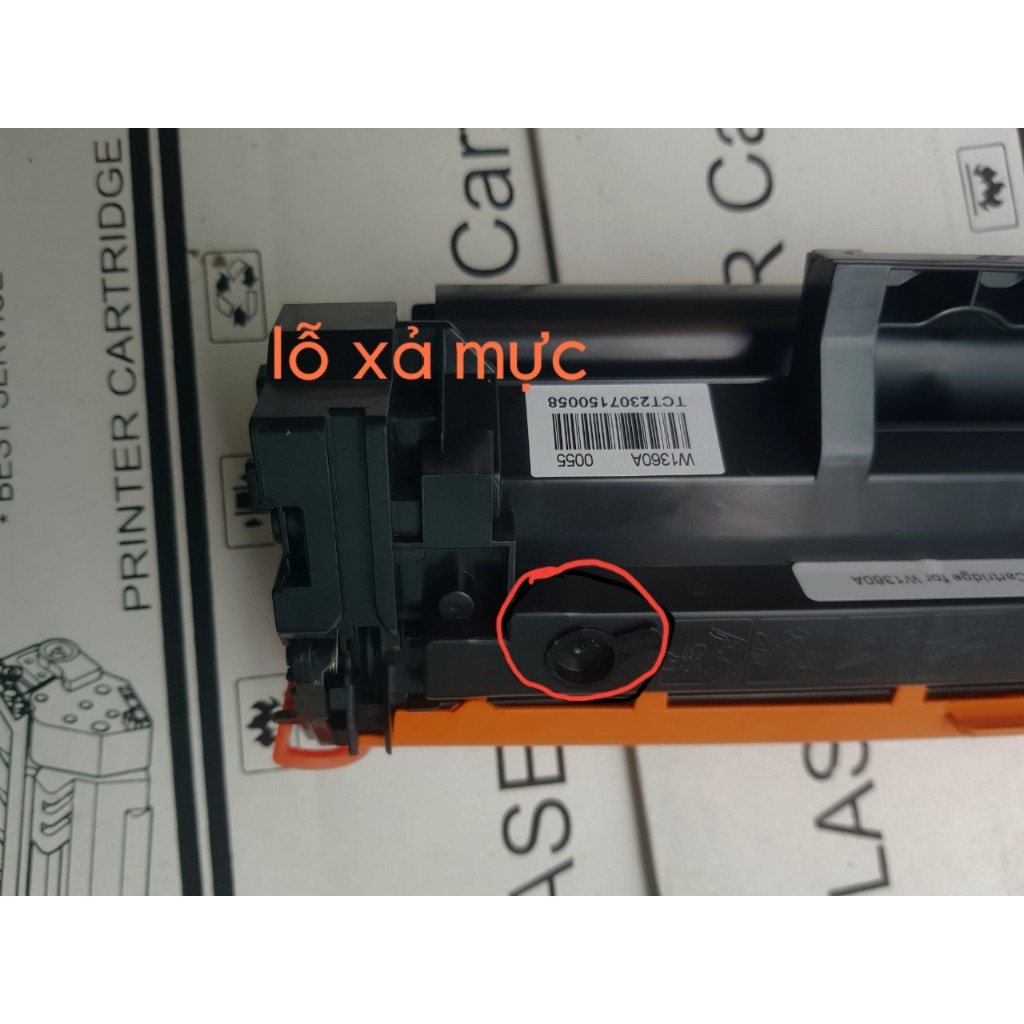 HÔP MƯC TƯƠNG THÍCH HP 136A (W1360A) CÓ NÚT ĐỔ MỰC | Shopee Việt Nam