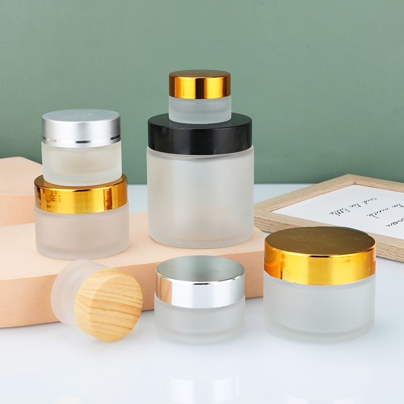 Hũ Hộp Chiết Mỹ Phẩm Thủy Tinh Mờ 5g,10g,15g,20g,30g,50g Đựng Kem Face HUHA | Shopee Việt Nam