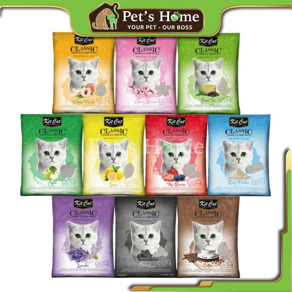 Cát sỏi vón cục KitCat - cát vệ sinh cho mèo 10L | Shopee Việt Nam