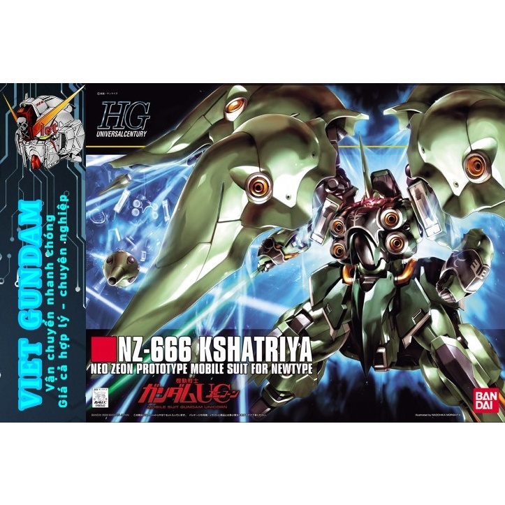 Mô hình lắp ráp HG UC NZ-666 Kshatriya | Shopee Việt Nam