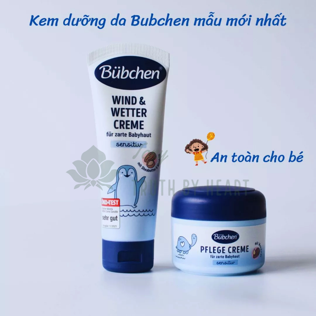 Bubchen Kem dưỡng ẩm chống nẻ cho bé 75ml giúp dưỡng ẩm da, an toàn cho bé | Shopee Việt Nam
