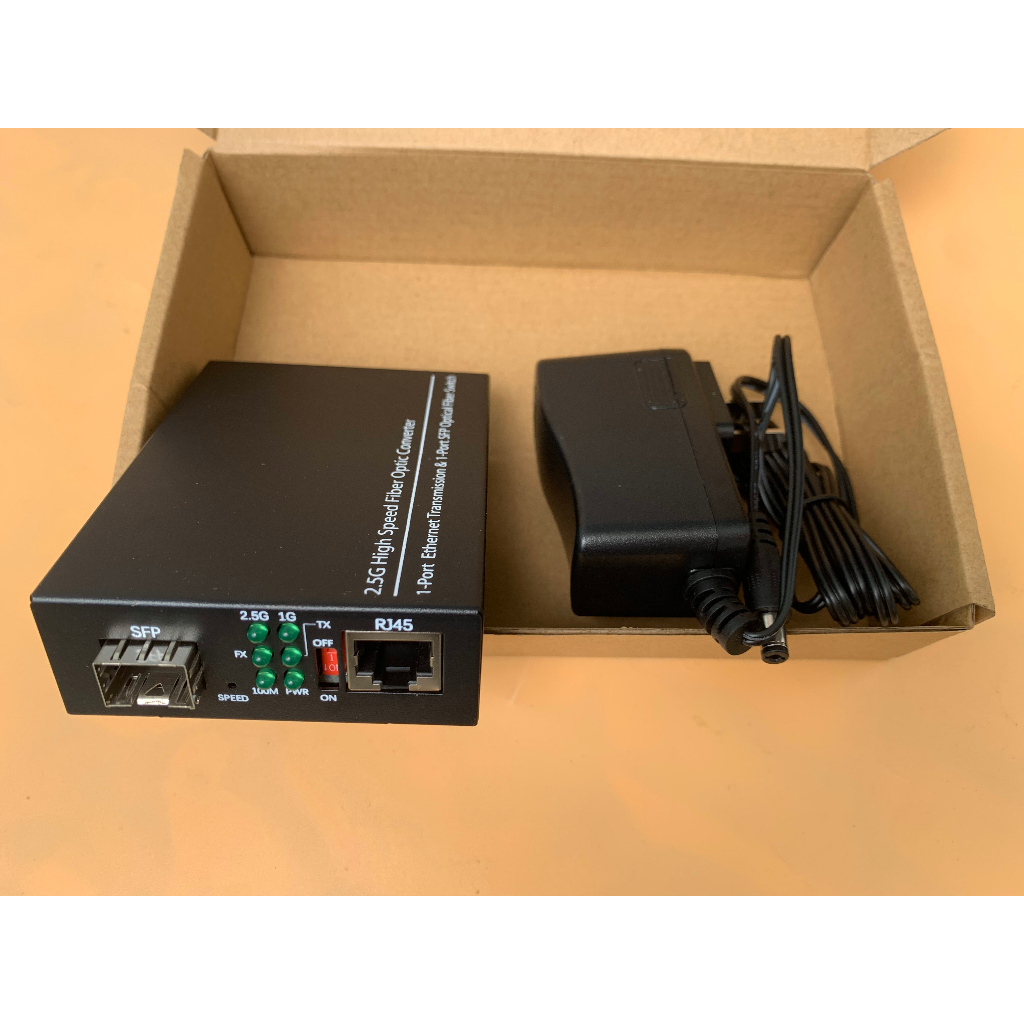 Bộ chuyển đội quang điện Converter cho SFP GPON - tốc độ 2.5Gbps ...
