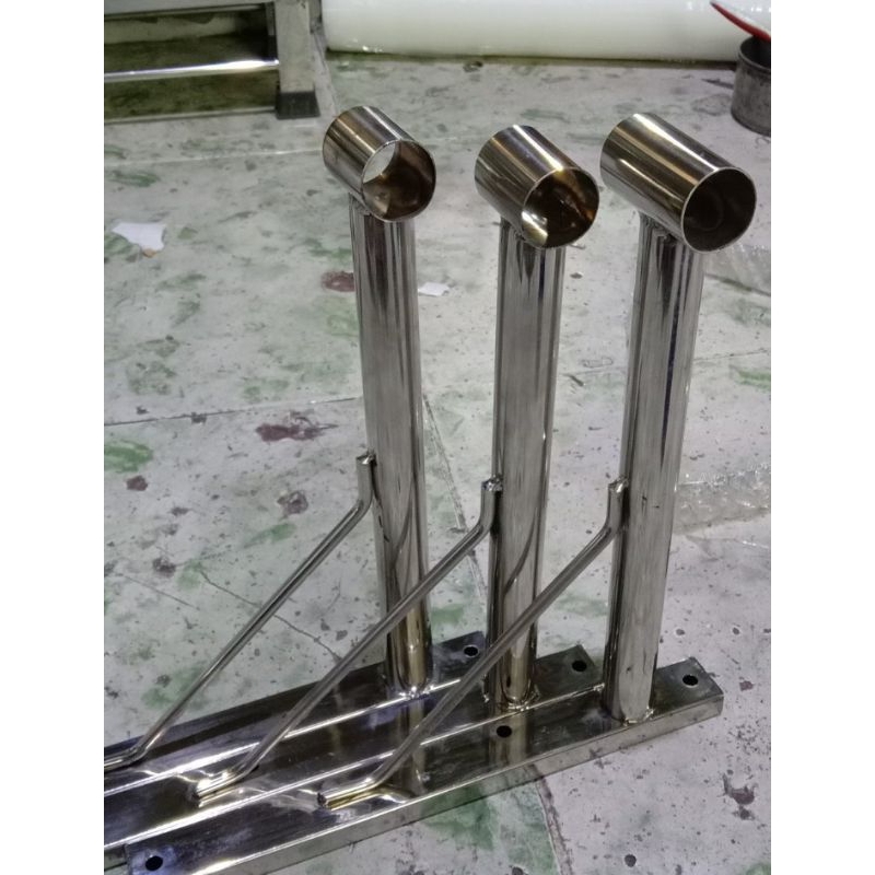 Bộ Bass cao cấp , dạng bass xỏ vừa ống phi 25mm ,inox dày ,chiu tải ...