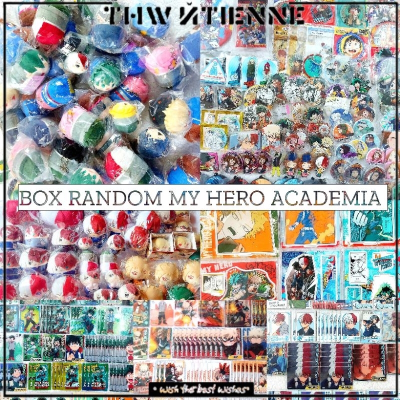 (SẴN) Box random goods/card MY HERO ACADEMIA MHA chính hãng | Shopee ...