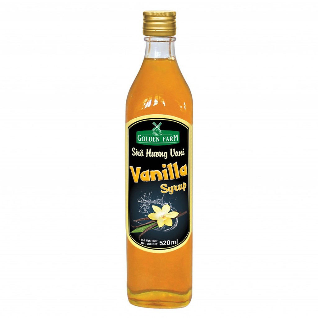 Siro Golden Farm Vani chai 520ml | Shopee Việt Nam