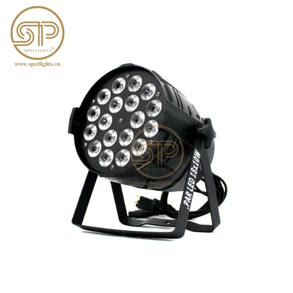 Đèn sân khấu PAR LED 18 bóng 8 in1 full màu RGBW | Shopee Việt Nam