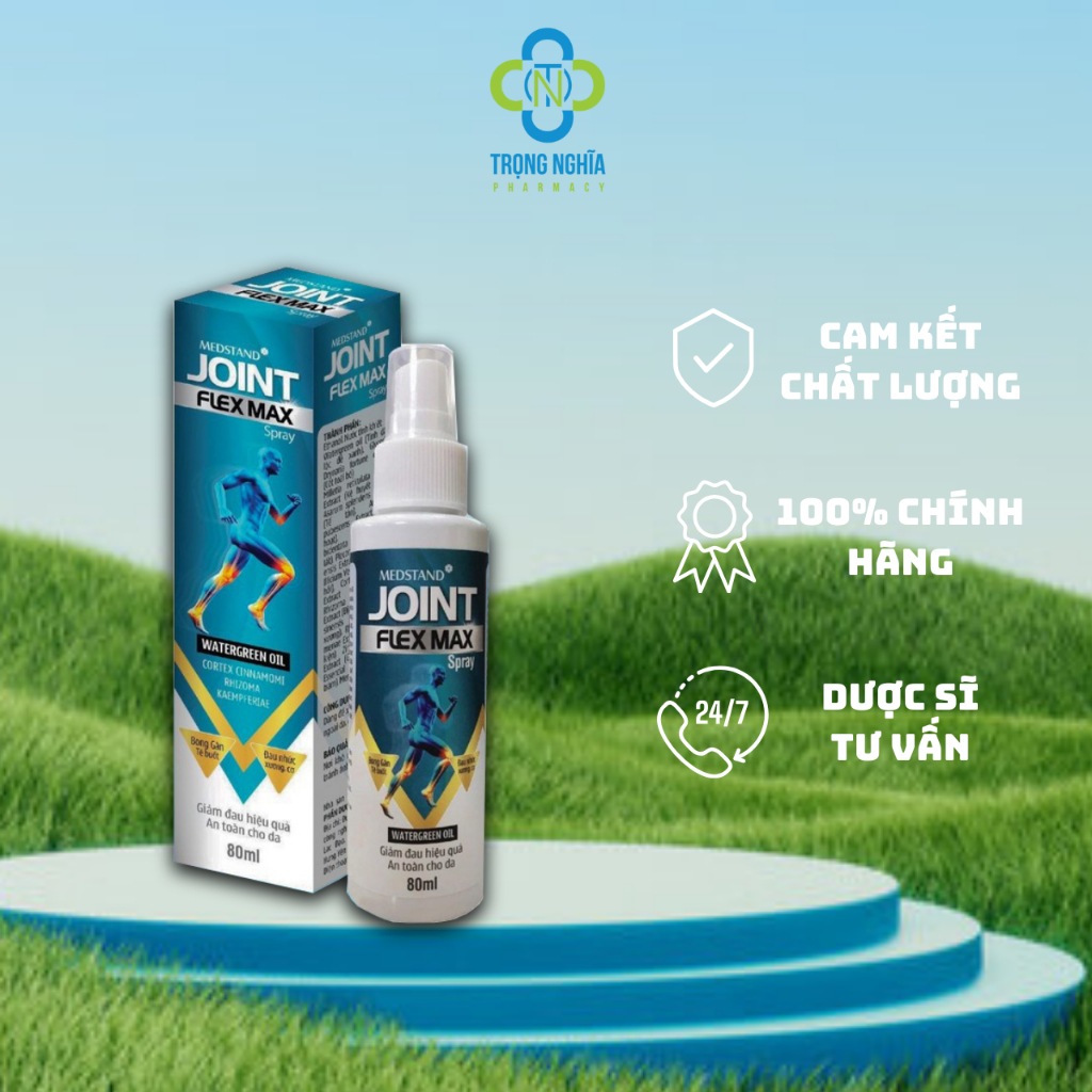 Dung Dịch Xịt Giảm Đau JOINT FLEX MAX SPRAY Bong Gân, Chấn Thương Lọ ...