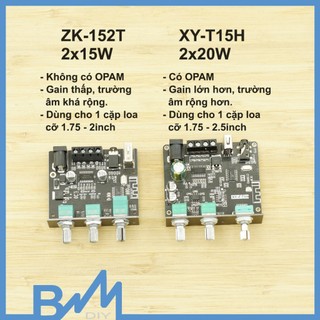 Mạch khuếch đại âm thanh bluetooth 5.0 2x15W XinYi XY-T15H - Wuzhi ZK ...