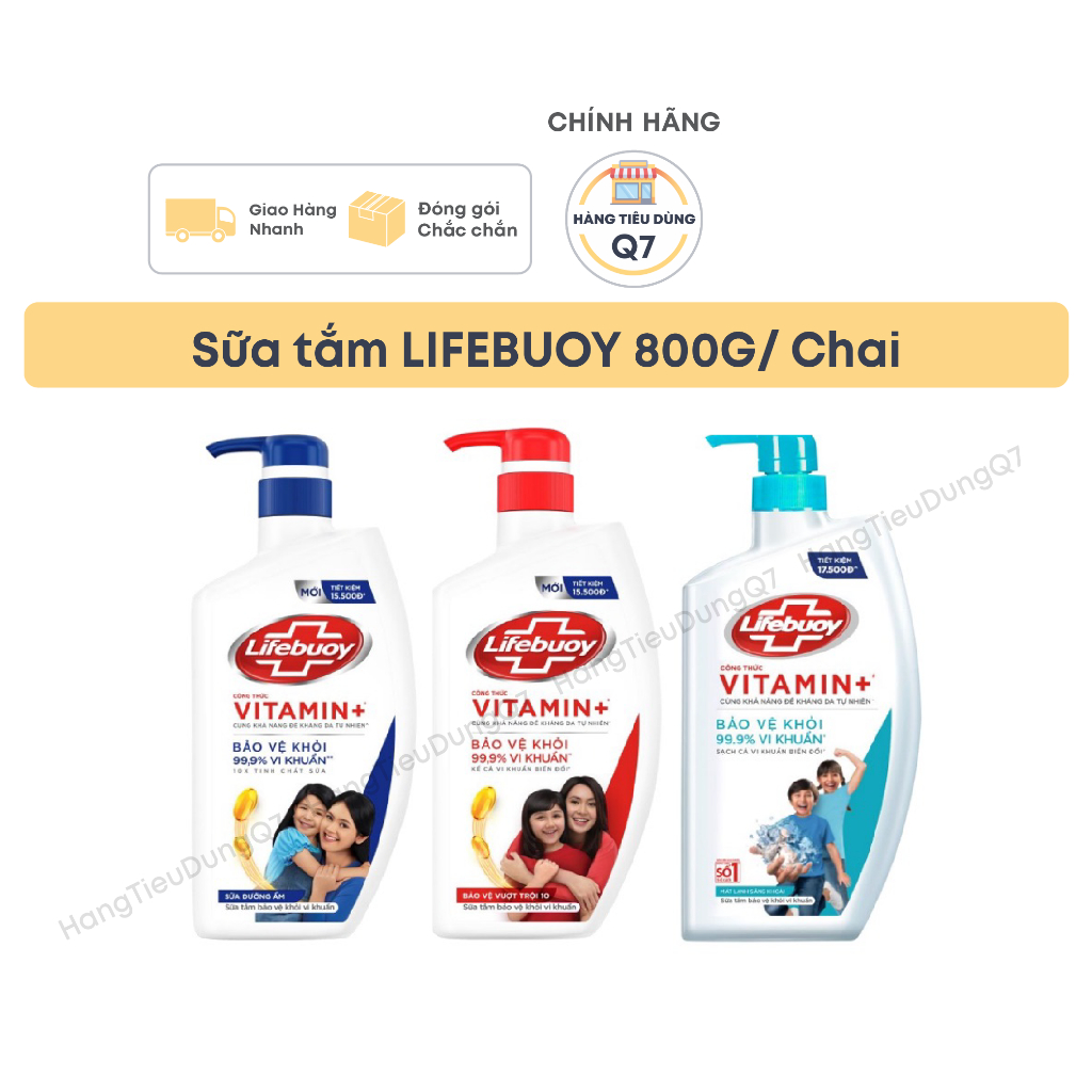 [Bản Tết] Sữa tắm LIFEBUOY Vitamin 800G kèm ST Thanh Long Tuyết Mai ...