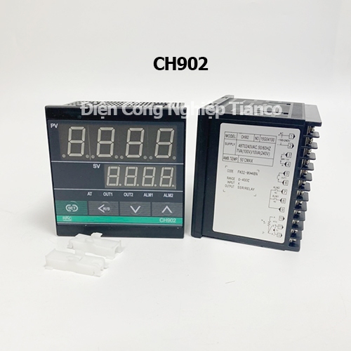 Bộ điều khiển nhiệt độ RKC REX CH902 Đồng hồ nhiệt độ mặt 96x96 ...