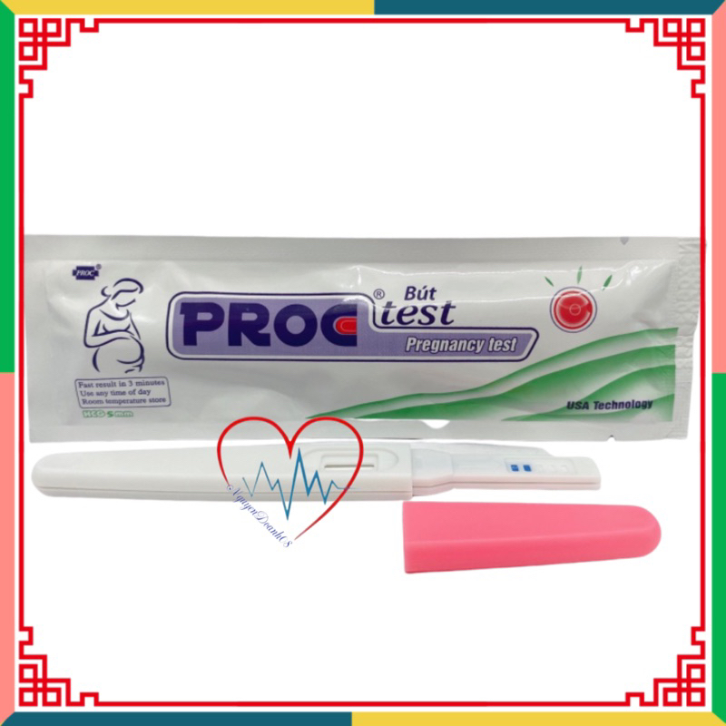 Bút thử thai proc test , hộp 1 que | Shopee Việt Nam