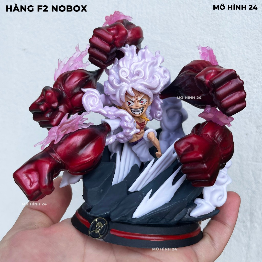 Mô hình Luffy WCF GK chibi 5 tay đấm haki snakerman nikaman gear 4 5 GK ...