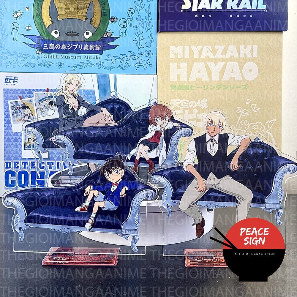 Standee DETECTIVE CONAN ver GHẾ DÀI mô hình Thám Tử Lừng Danh acrylic ...