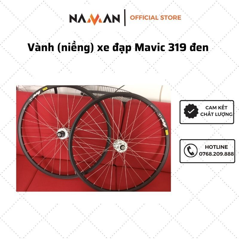 Vành, niềng MAVIC 319 đen cho xe đạp | Shopee Việt Nam