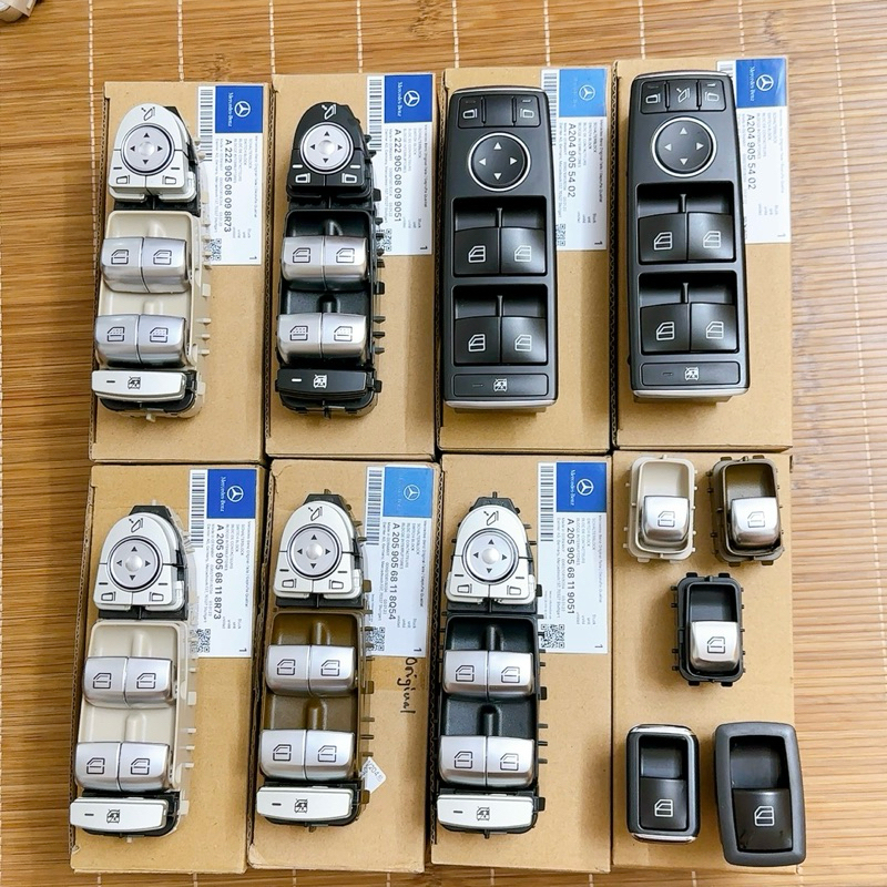 Cụm Công Tắc Điều Khiển Cửa Sổ Kính Mercedes-Benz C Class W205 GLC E Class W213 S Class W222 ...