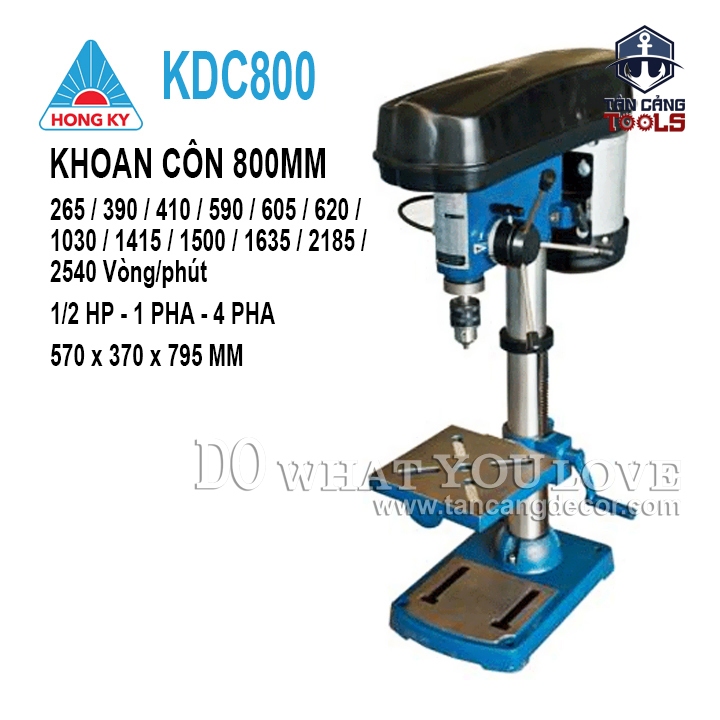 Máy Khoan Bàn Hồng Ký KDC800 1/2HP | Shopee Việt Nam
