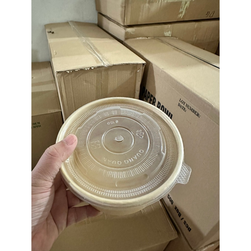 Set 100c Tô Giấy Kraft 750ml - 1000ml (Kèm Nắp) Chịu Nhiệt - Nước (hỏa Tốc) | Shopee Việt Nam