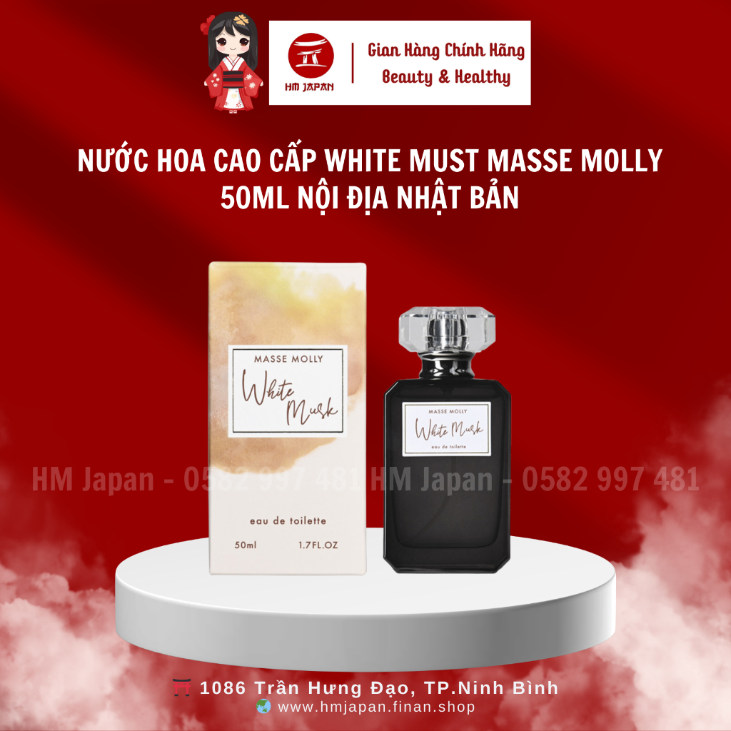 Nước Hoa Cao Cấp White Must Masse Molly 50ml Nội Địa Nhật Bản | Shopee ...