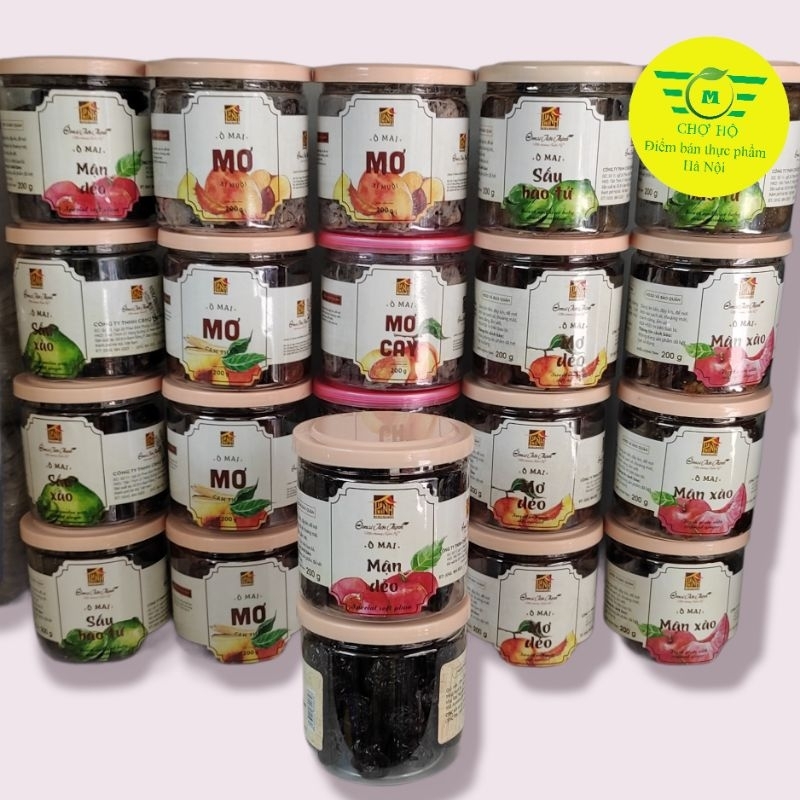 Ô Mai Hà Nội Ô Mai Mận Dẻo Ô Mai Tiến Thịnh 200g Shopee Việt Nam