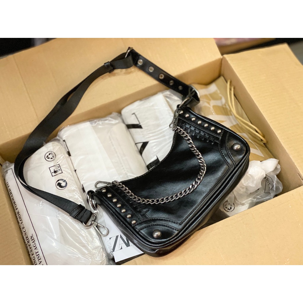 ZRA VIỀN ĐINH KÈM TÚI GIẤY - F827 | Shopee Việt Nam