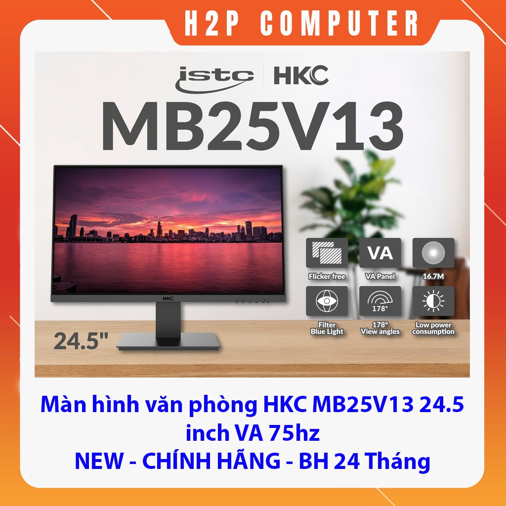 Màn hình văn phòng HKC MB25V13 24.5 inch VA 75hz - New Chính Hãng - BH ...