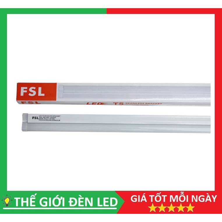 (HỎA TỐC) Bóng đèn tuýp led FSL T5 1m2 16W ánh sáng trắng và vàng hàng ...