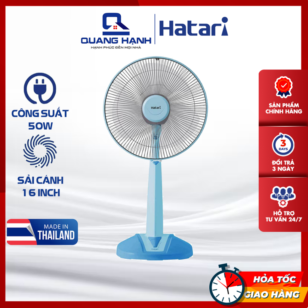 Quạt lửng Thái Lan Hatari HB-S16M4 [Hàng chính hãng] | Shopee Việt Nam