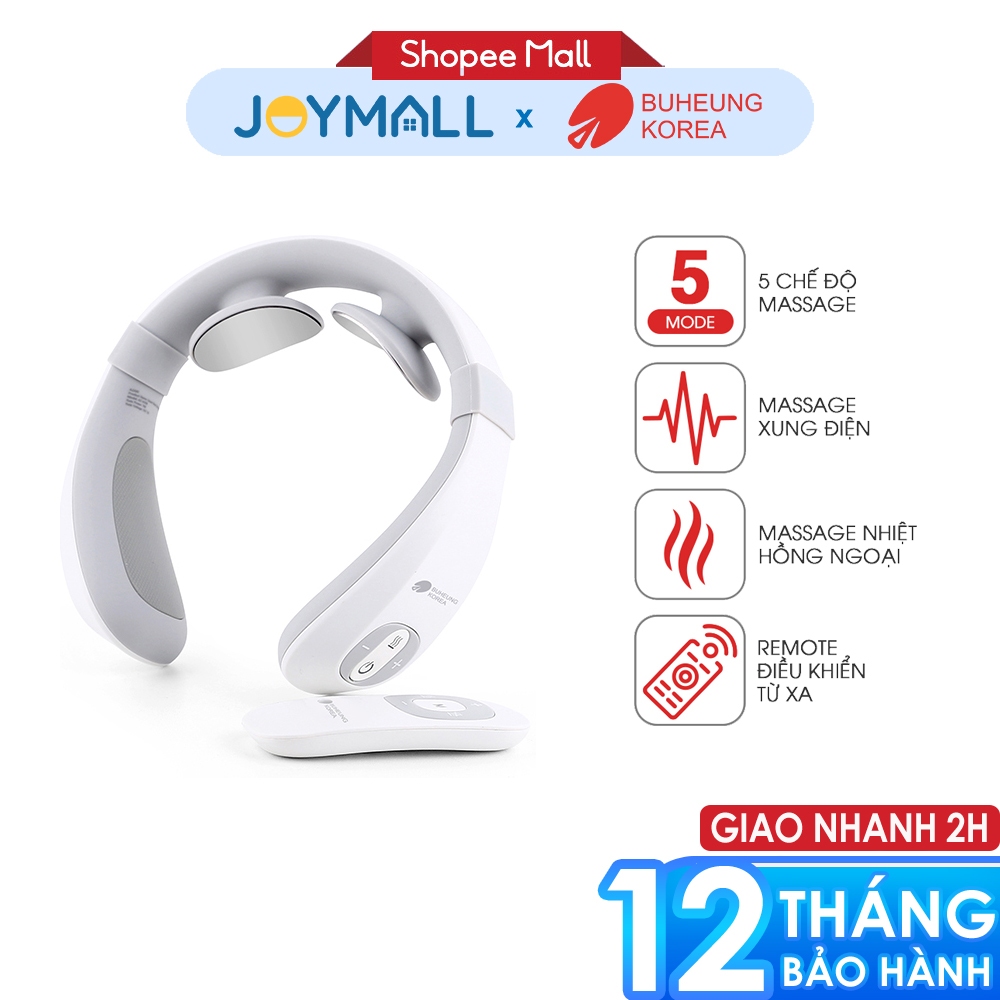 Máy massage cổ cầm tay Buheung MK-331 5W, Hàng Chính Hãng, 5 Chế Độ Massage - JoyMall | Shopee ...