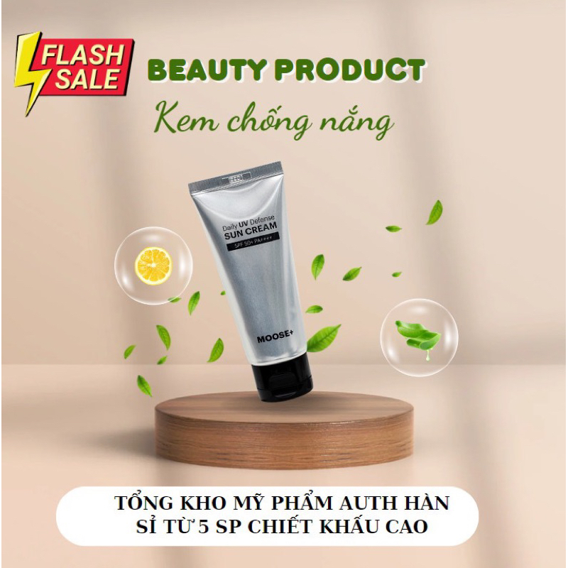 Kem chống nắng truyền trắng MOOSE+ Kem chống nắng phổ rộng kháng nước ...