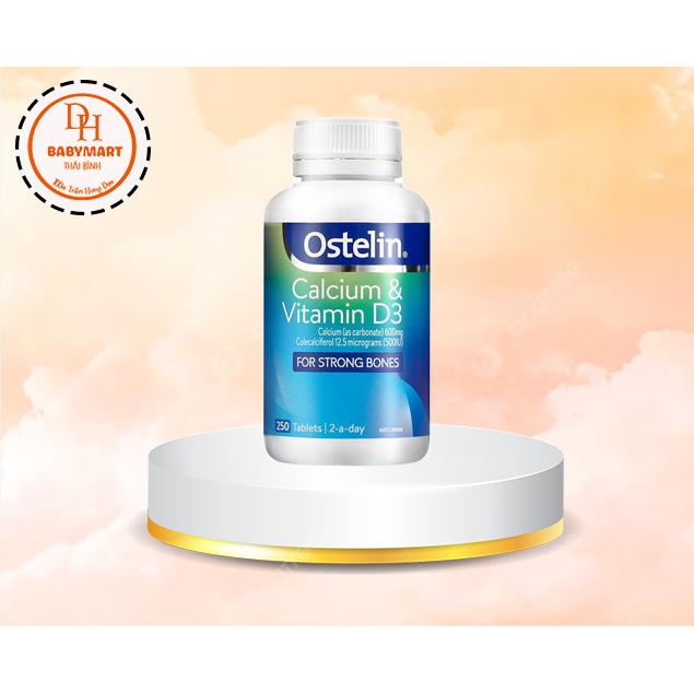 Ostelin Calcium & Vitamin D3 – Viên uống bổ sung Canxi và Vitamin D3 | Shopee Việt Nam