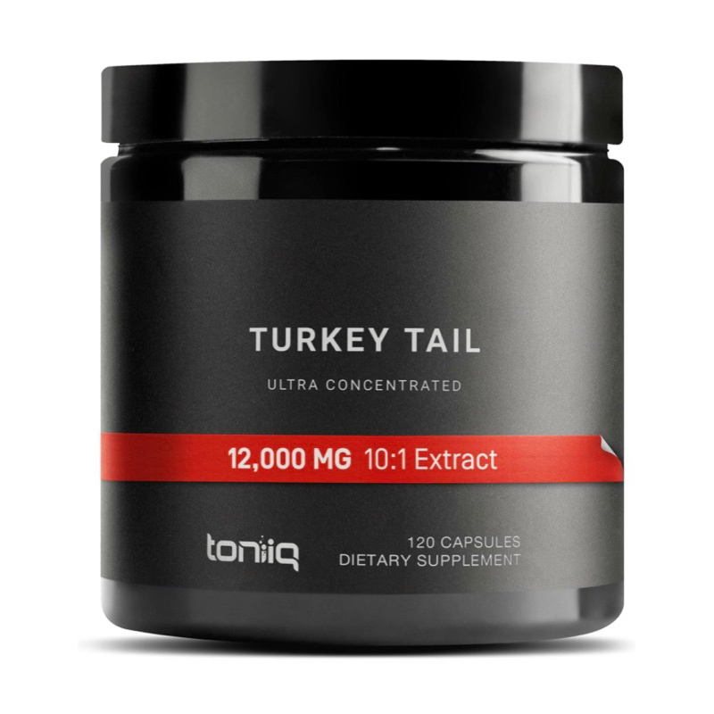 Viên Nấm Vân Chi Toniiq Turkey Tail 1200mg Tăng Đề Kháng, Ung Bướu 120v USA | Shopee Việt Nam