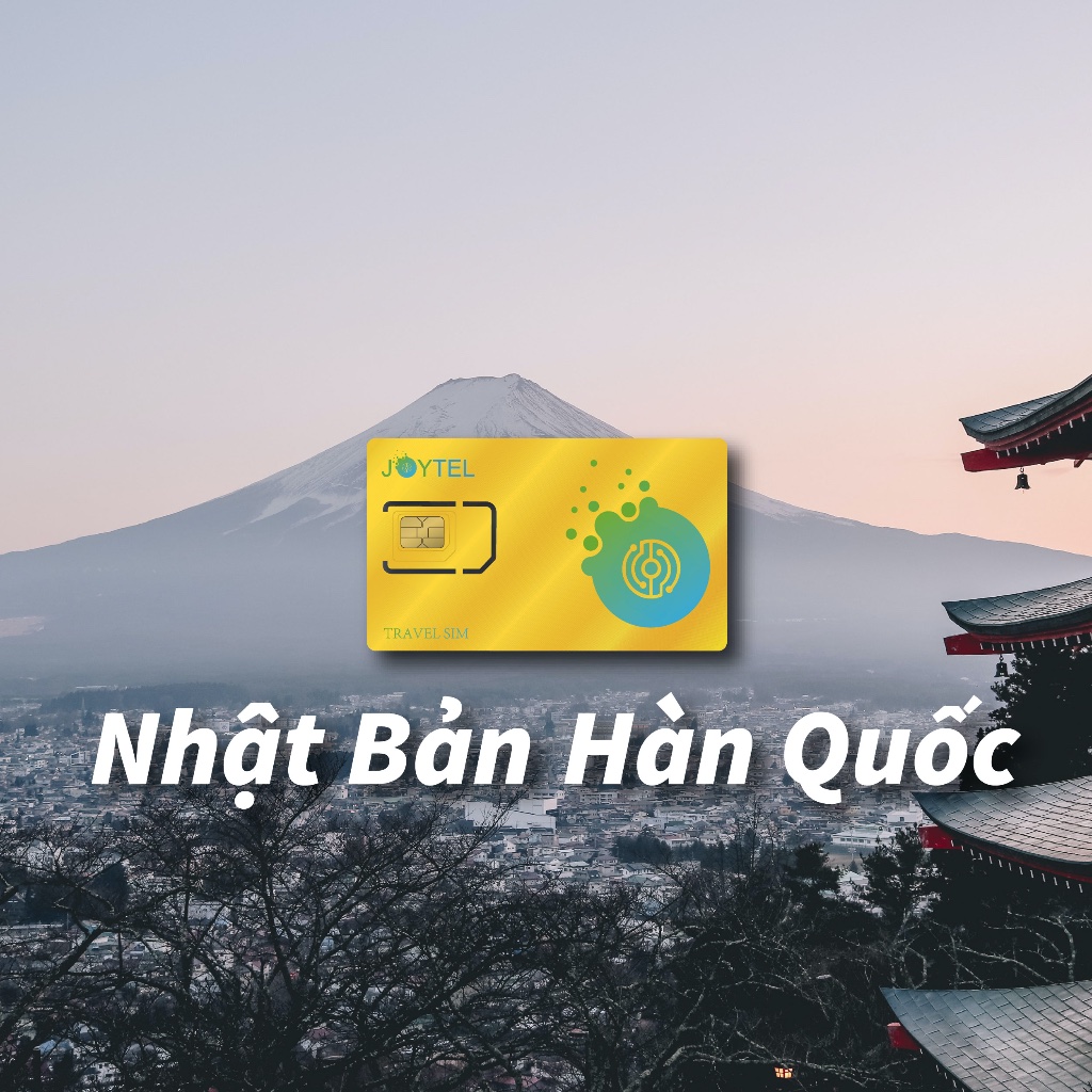 SIM DU LỊCH NHẬT BẢN VÀ HÀN QUỐC JOYTEL 3G/4G/ UNLIMITED/PLUG AND PLAY ...