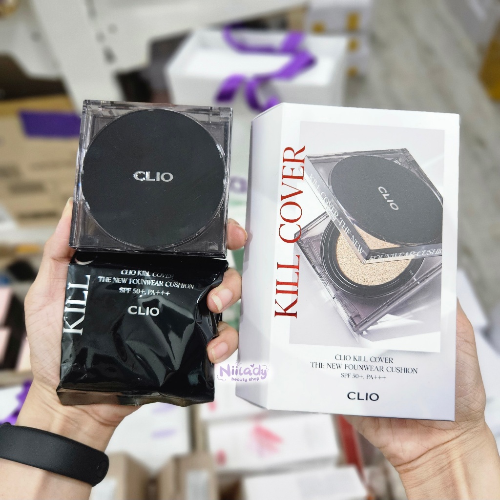 Phấn nước Clio Cushion Clio Kèm Lõi Refill các loại | Shopee Việt Nam