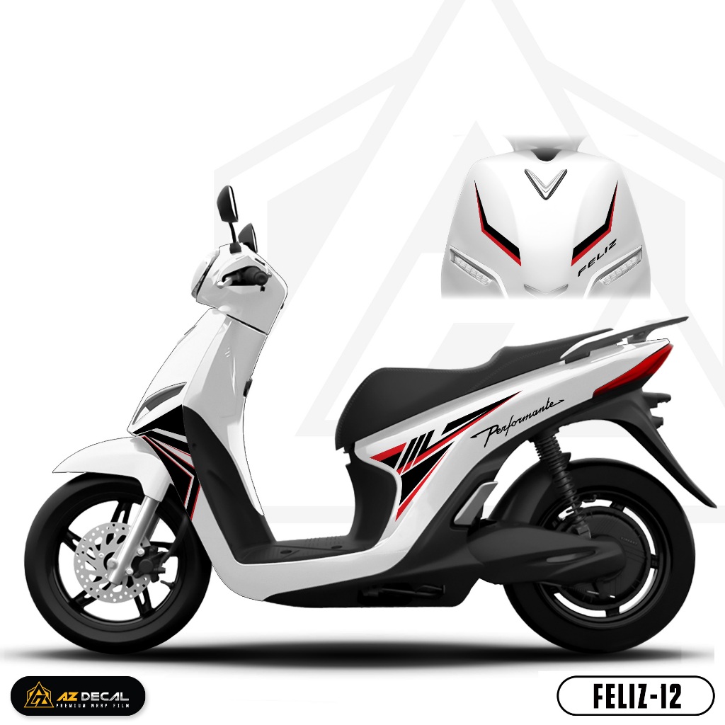 Tem Xe Điện Feliz S Performante Performance | FELIZ-12 | Team Decal Rời ...