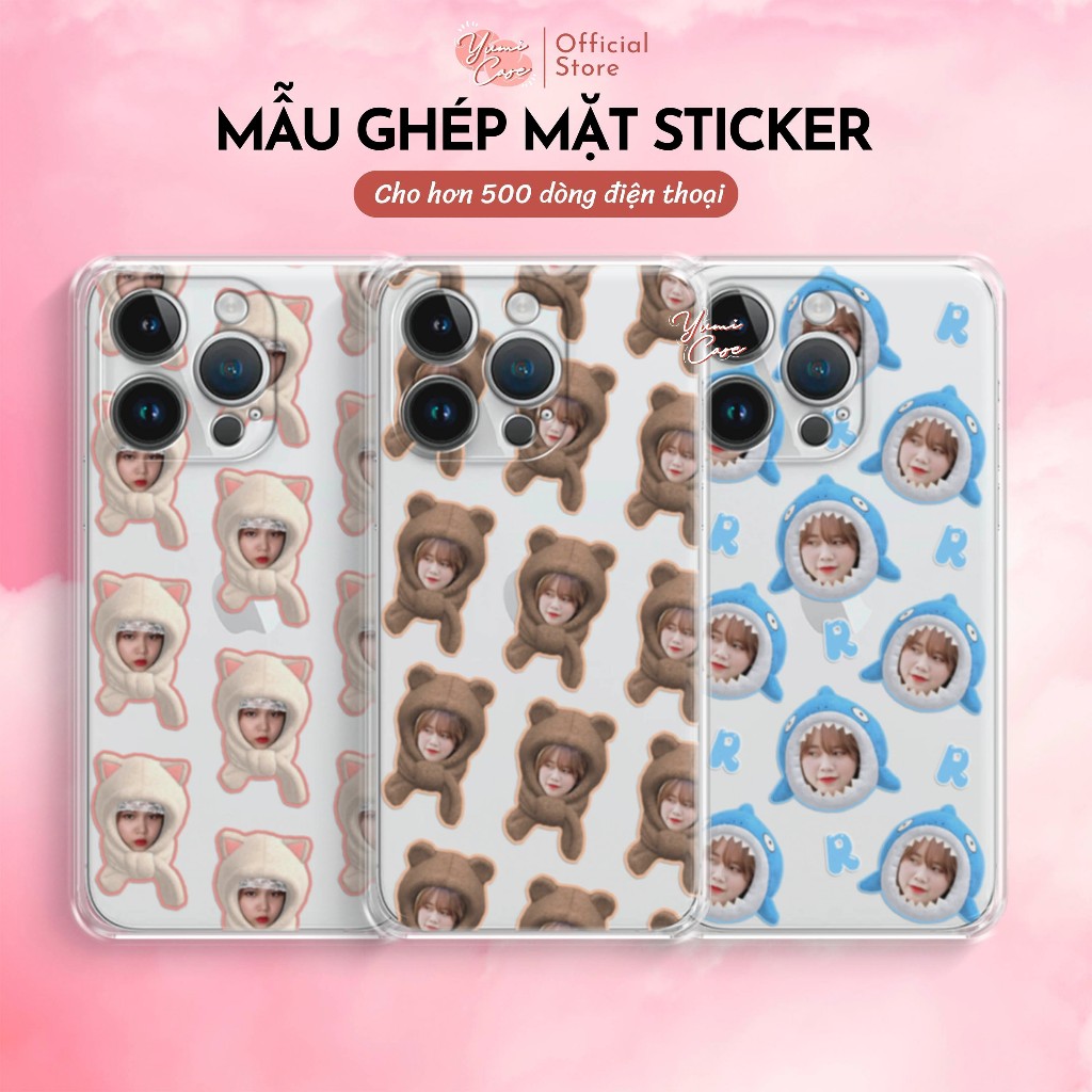 [CHAT SHOP CHỐT MẪU TRƯỚC KHI ĐẶT] Ốp lưng ghép mặt theo yêu cầu cho ...