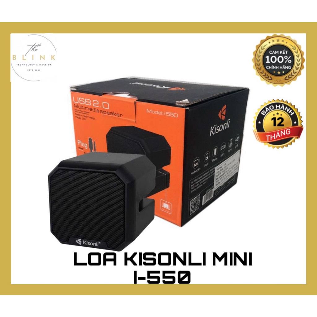 Loa mini Kisonli i-550- USB 2.0- BẢO HÀNH 12 THÁNG( MÀU NGẪU NHIÊN) | Shopee Việt Nam