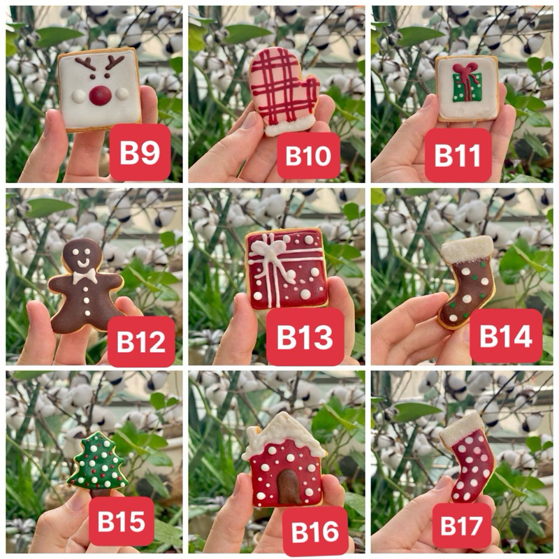 Bánh quy noel-chọn mẫu(Royal icing cookies) | Shopee Việt Nam