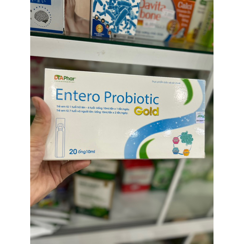 Entero Probiotic Gold-Hộp 20ống | Shopee Việt Nam