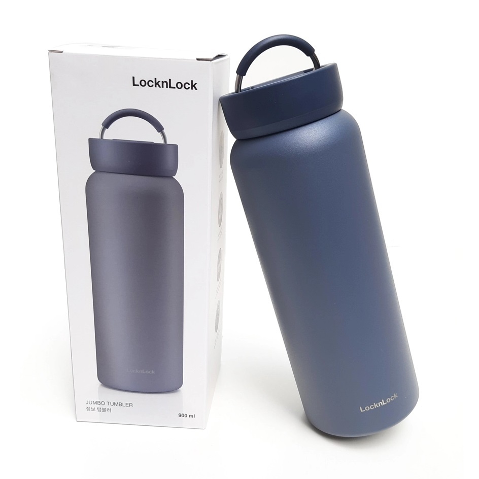 Bình giữ nhiệt cao cấp Lock&Lock Jumbo Tumbler LHC4300 900ml | Shopee ...