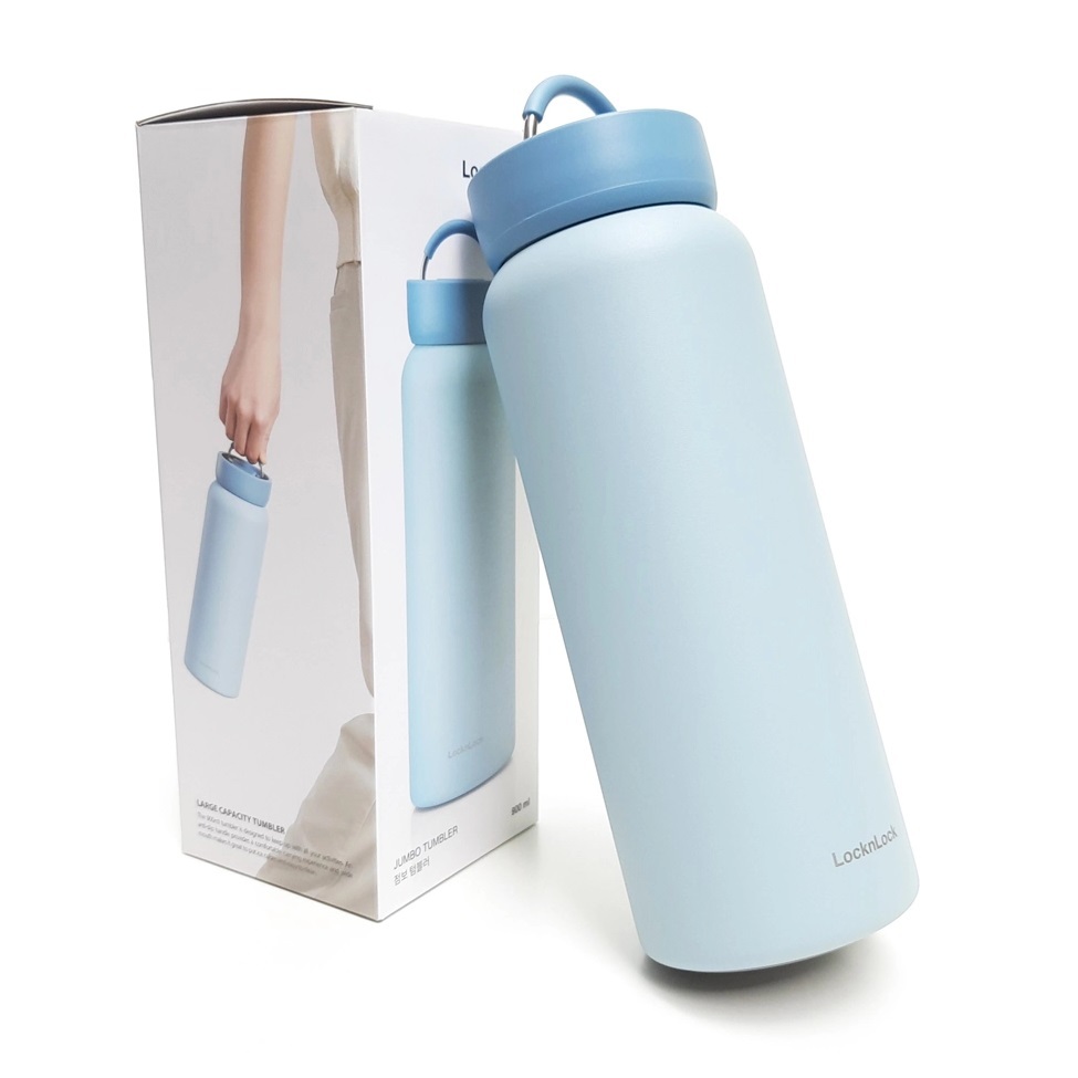 Bình giữ nhiệt cao cấp Lock&Lock Jumbo Tumbler LHC4300 900ml | Shopee ...