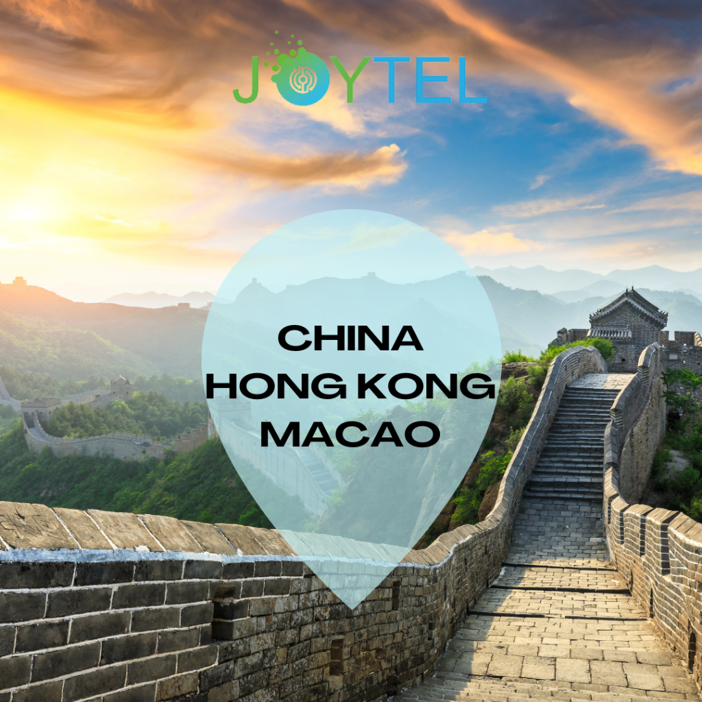 SIM DU LỊCH TRUNG QUỐC/HONG KONG/MACAO JOYTEL TỐC ĐỘ CAO 4G (8/15/30 ngày) | Shopee Việt Nam