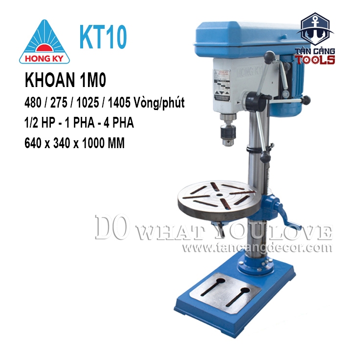 Máy Khoan Bàn Hồng Ký KT10 1/2HP | Shopee Việt Nam