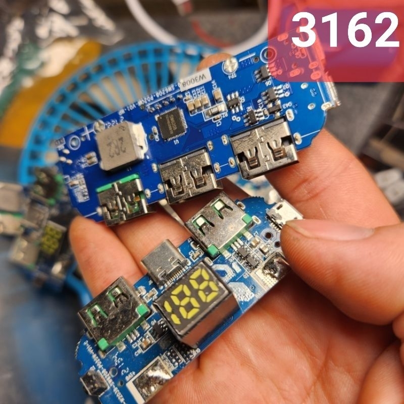 mạch sạc dự phòng sạc nhanh 22.5w sw6208 có màn hình | Shopee Việt Nam