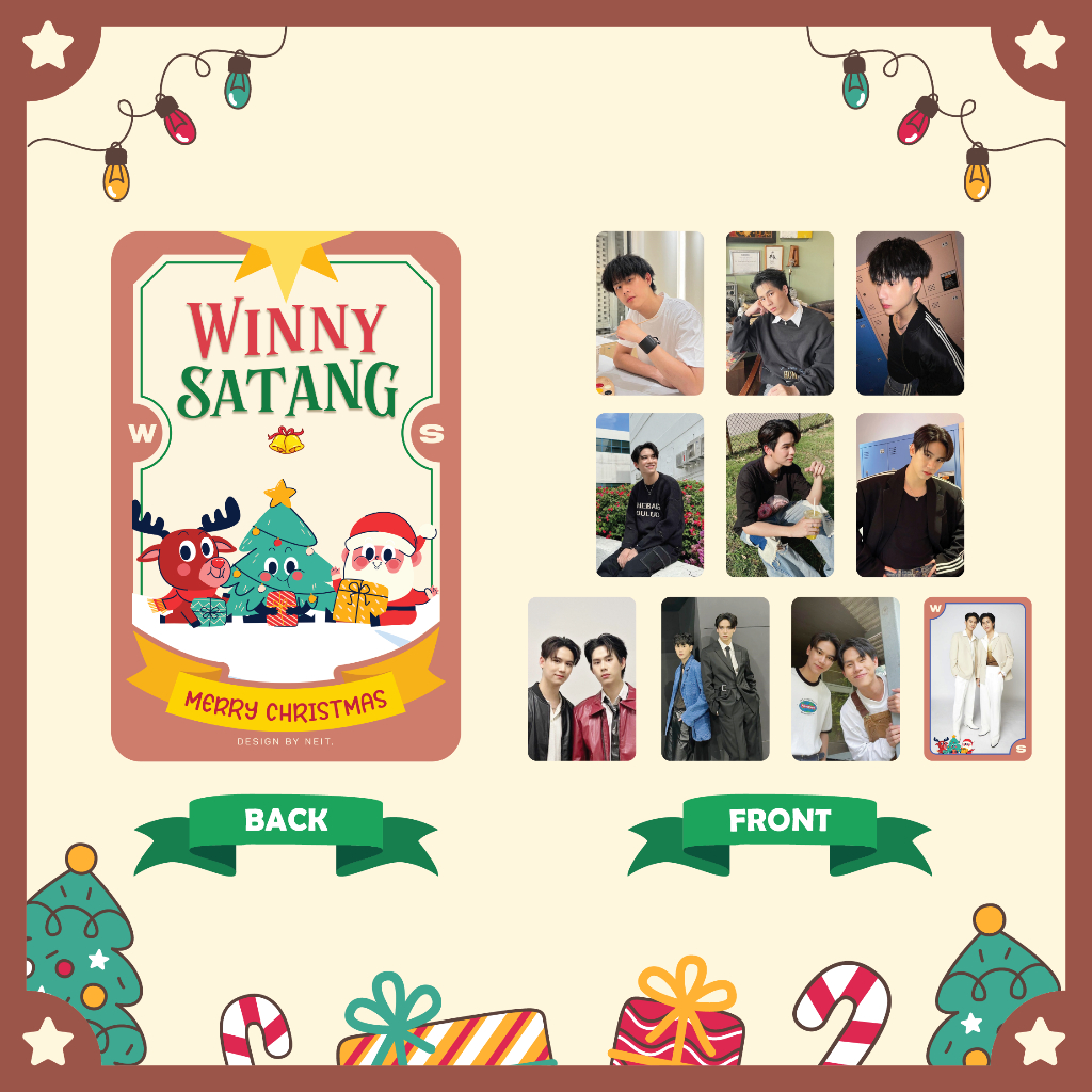 Card Noel Winny - Satang (Set 10 card) | Shopee Việt Nam