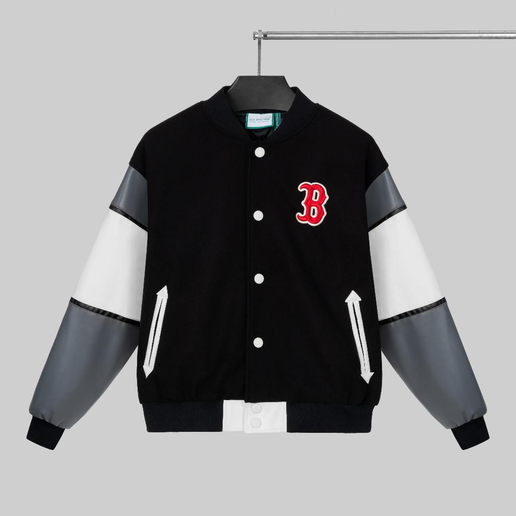 Áo Khoác Form Boxy Bomber Varsity Jacket The Bad God Dunken (Lỗi nhẹ ...
