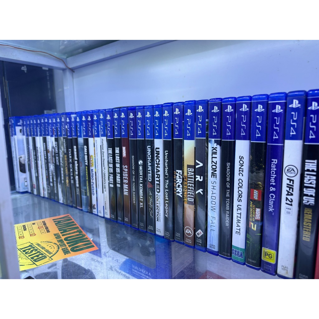 List Đĩa Game PS4 (2nd) - Chính Hãng Sony - Dùng cho cả PS5 & PS4 - Đảm bảo chất lượng | Shopee ...