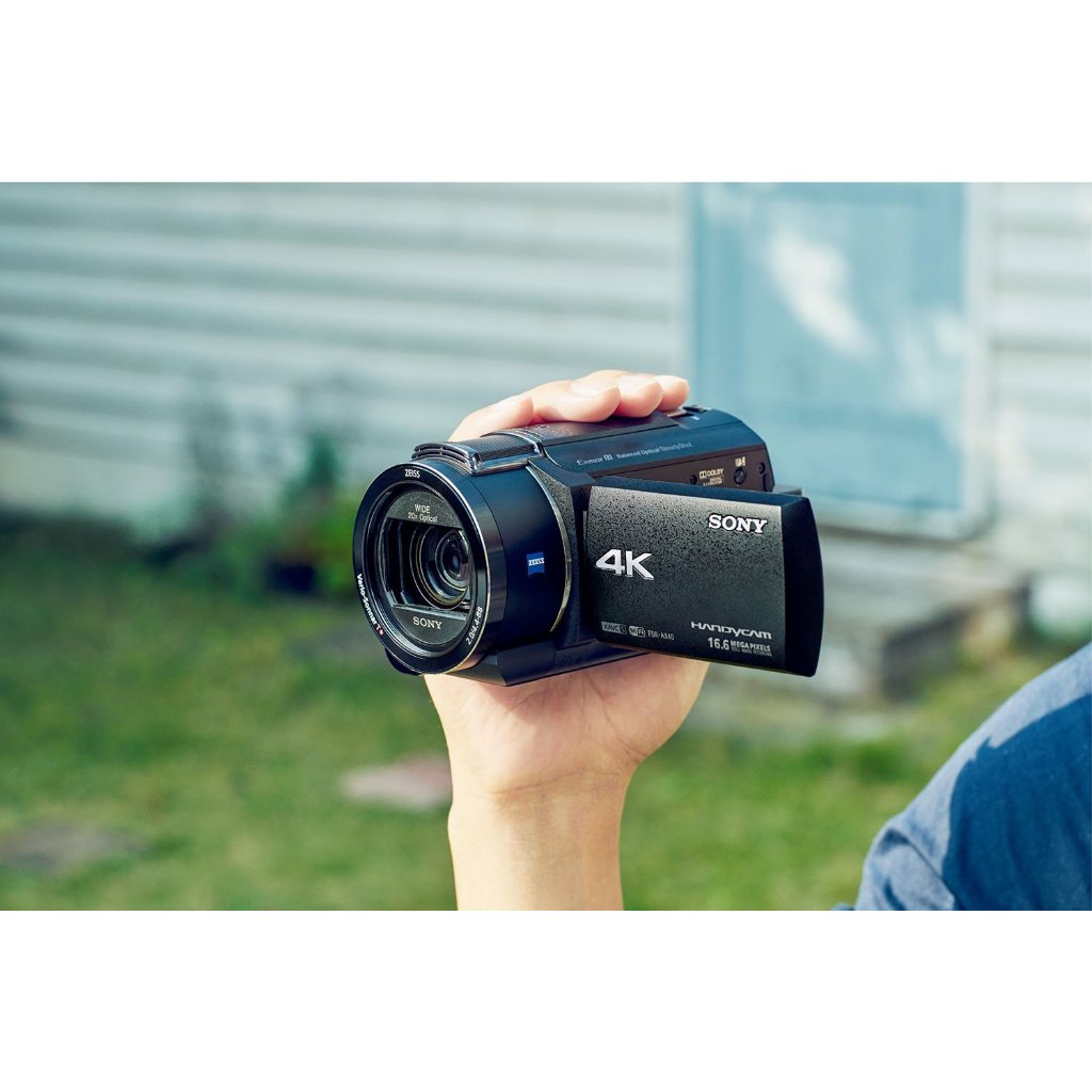 Máy Quay Sony Handycam FDR-AX40 - Quay 4k - Zoom 20x - chống rung tốt ...