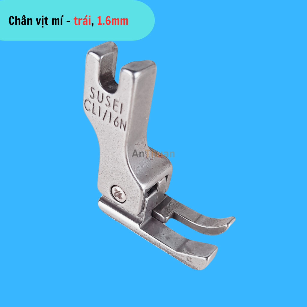 Chân vịt mí CR1/32N CL1/32N CR1/16N CL1/16N máy may 1 kim công nghiệp ...