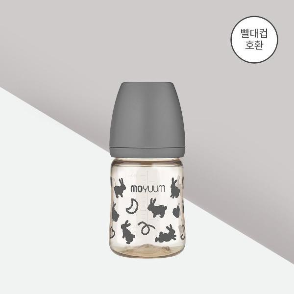 Bình sữa Moyuum Hàn Quốc cho bé 170ml/ 270ml Bình trơn/ Thỏ Hồng/ Xám/ Mây/ Tim | Shopee Việt Nam